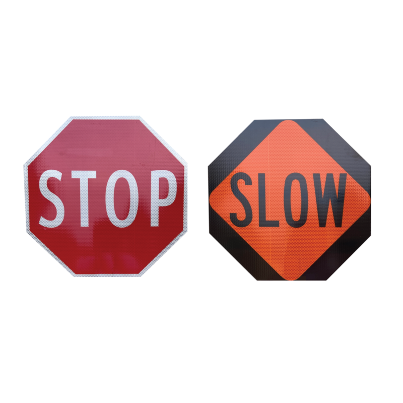 STOP/SLOW Signs – Public Works Marketing & Leasing Inc.
