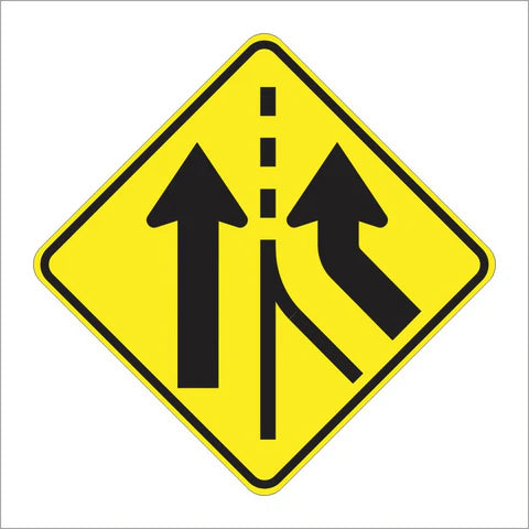 W4-3 Added Lane Sign – Public Works Marketing & Leasing Inc.